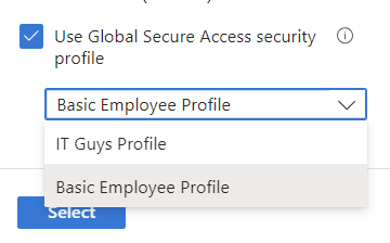 Global Secure Access in Conditional Access